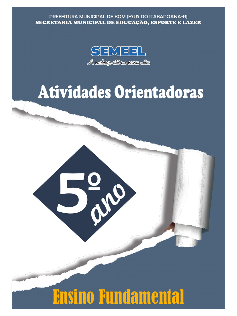 ATIVIDADES 5o ANO 2a SEMANA MARCO | PDF