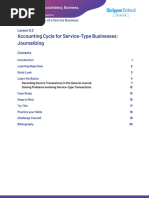 Fabm 1: Quarter 3 - Module 7: Recording Transactions of A Service Business in The General ...