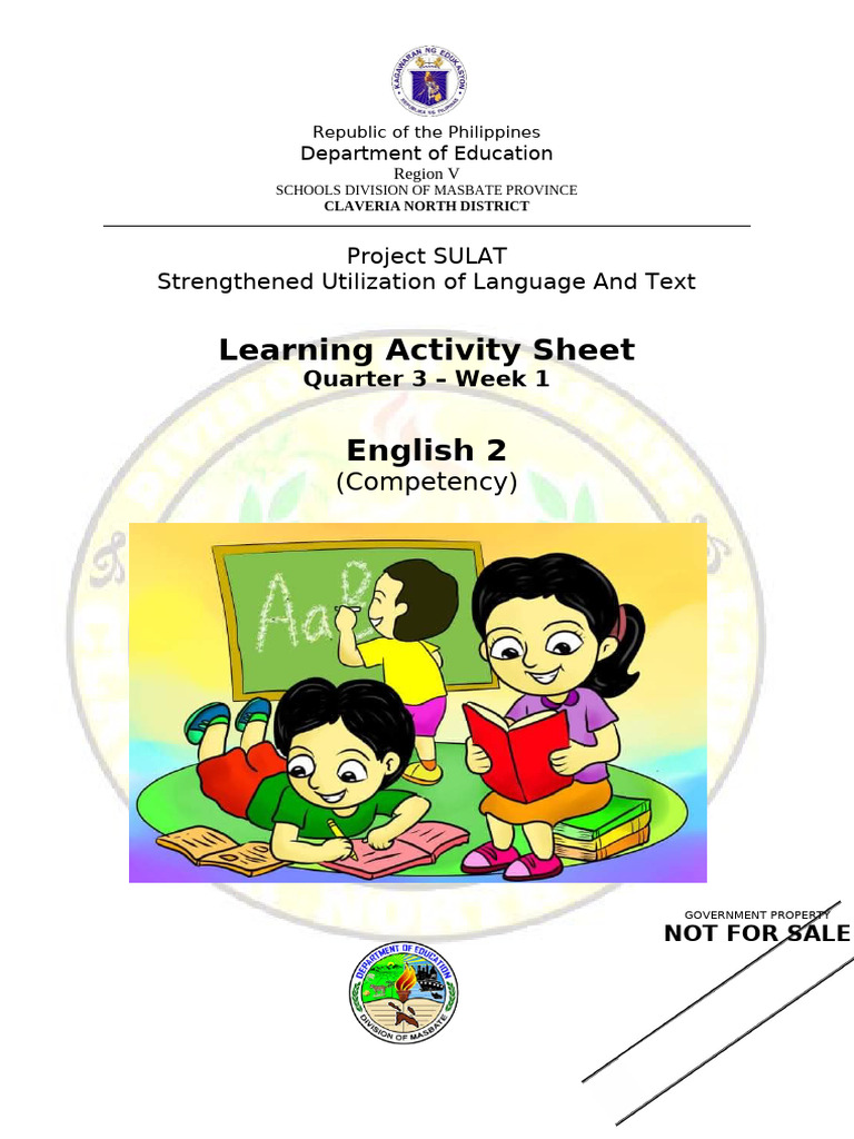 Learning Activity Sheet Template - CLaveria North | PDF