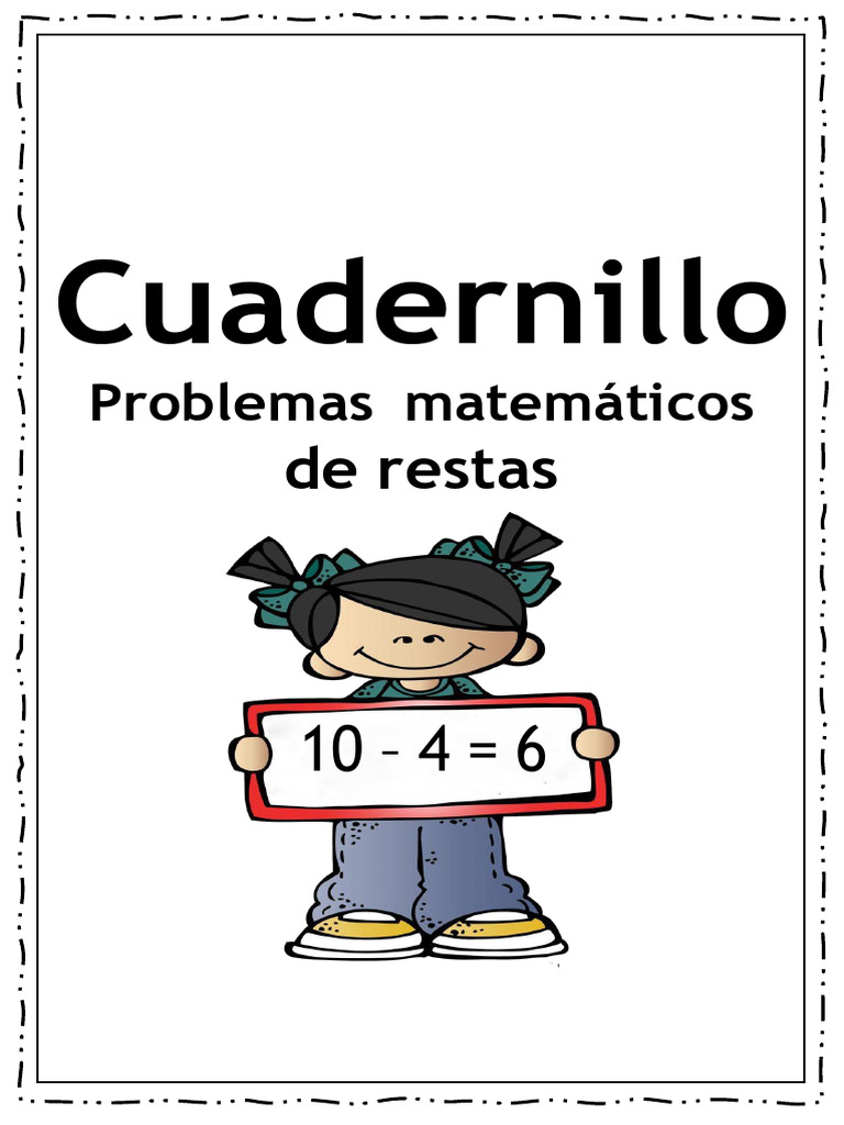 Problemas de Resta para Niños | PDF