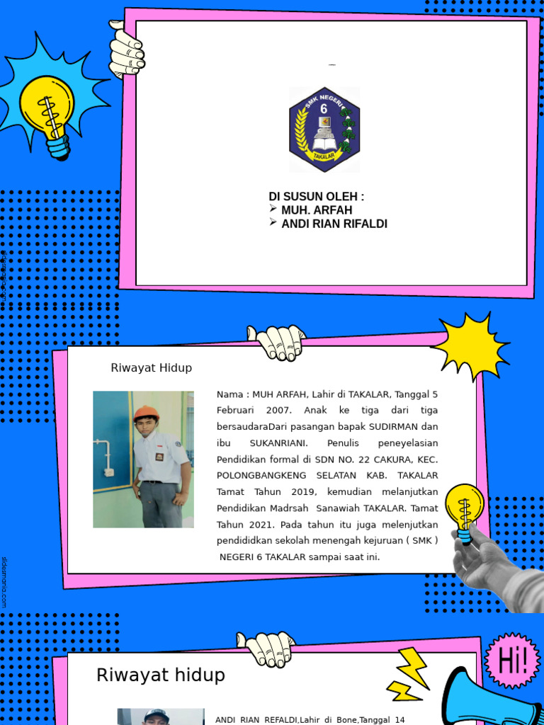 Laporan Persentase Muh - Arfah Andi Rian Rifaldi | PDF