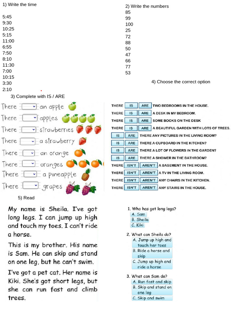 j2 Review Test | PDF