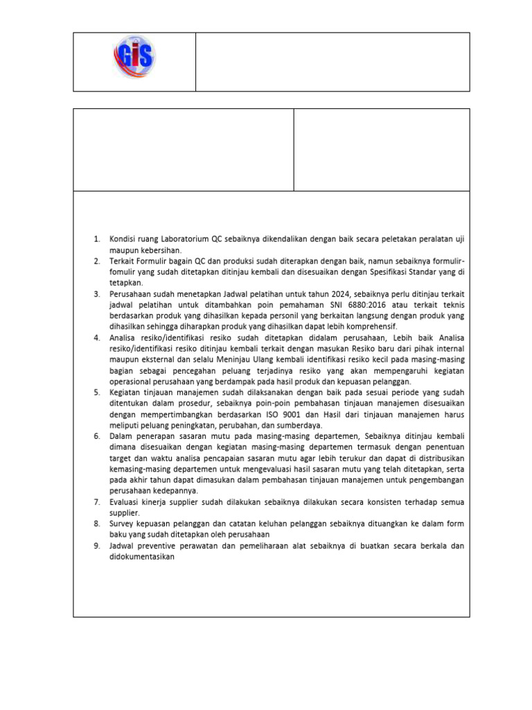 Fr.8601-Laporan Observasi Precast | PDF