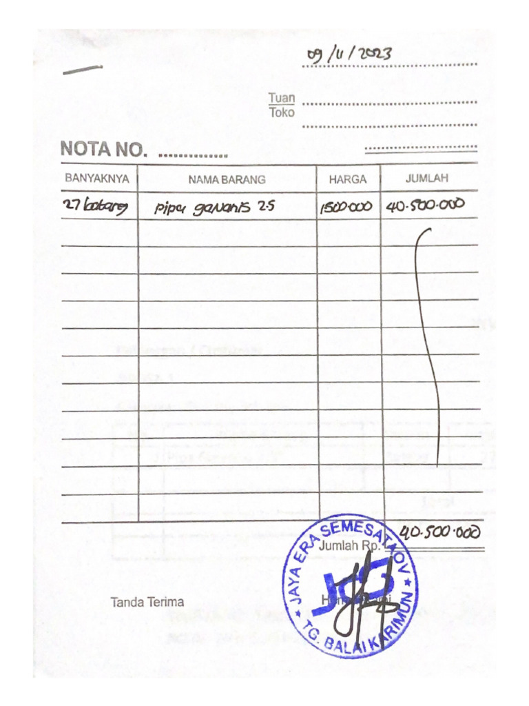 Nota No. | PDF