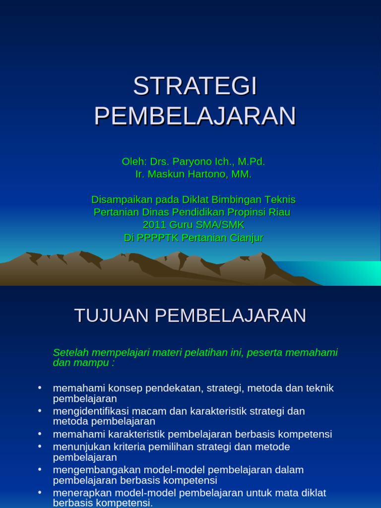 PPW Model Pembelajaran Riau | PDF