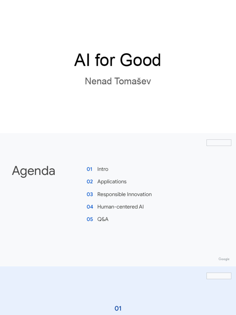 AI For Good Talk EEML Nenad | PDF