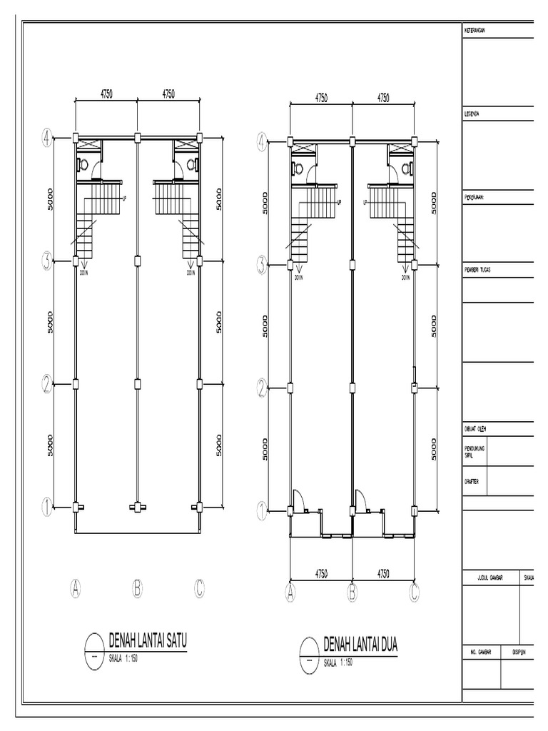 Gambar Ruko 3 Lantai | PDF