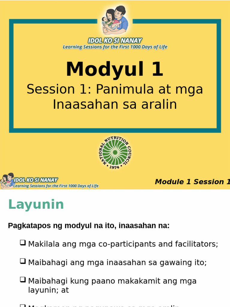 Part 3 Module 1 Introduction - Tagalog | PDF