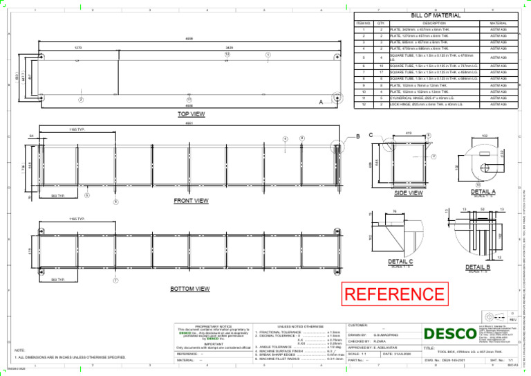Tool Box Frame | PDF