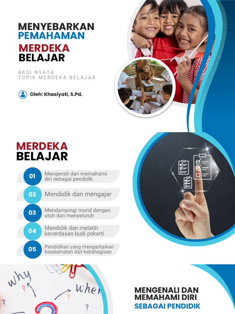 Aksi Nyata Merdeka Belajar-1 | PDF
