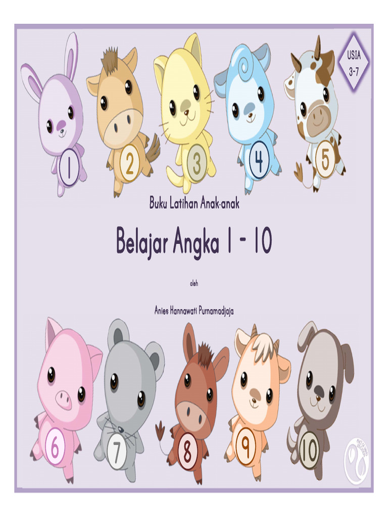 Belajar Angka 1 - 10 | PDF
