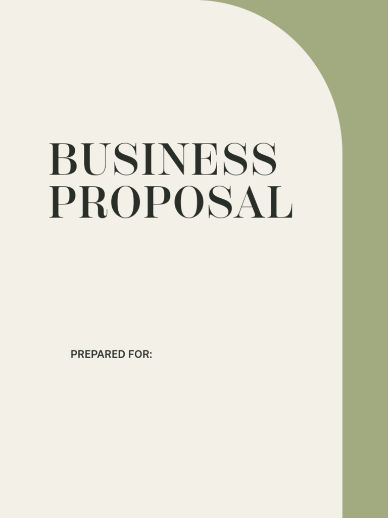 Adobe Acrobat Template Business Proposal Ue | PDF