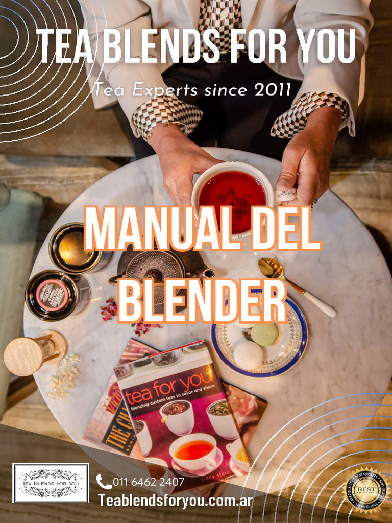 Tea Blends For You - Manual Del Blender-Comprimido | PDF