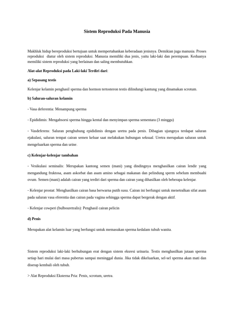 RESUME BIOLOGI REP | PDF