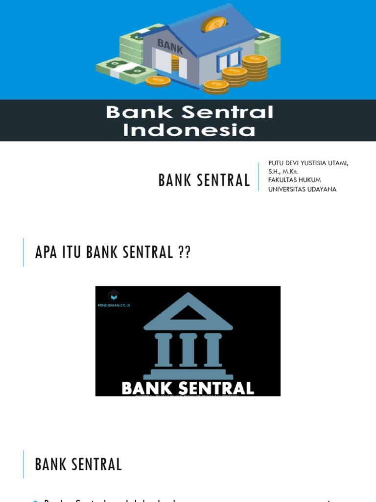 Bank Sentral-Bank Indonesia | PDF