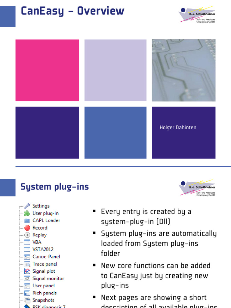 05 CanEasy Overview | PDF