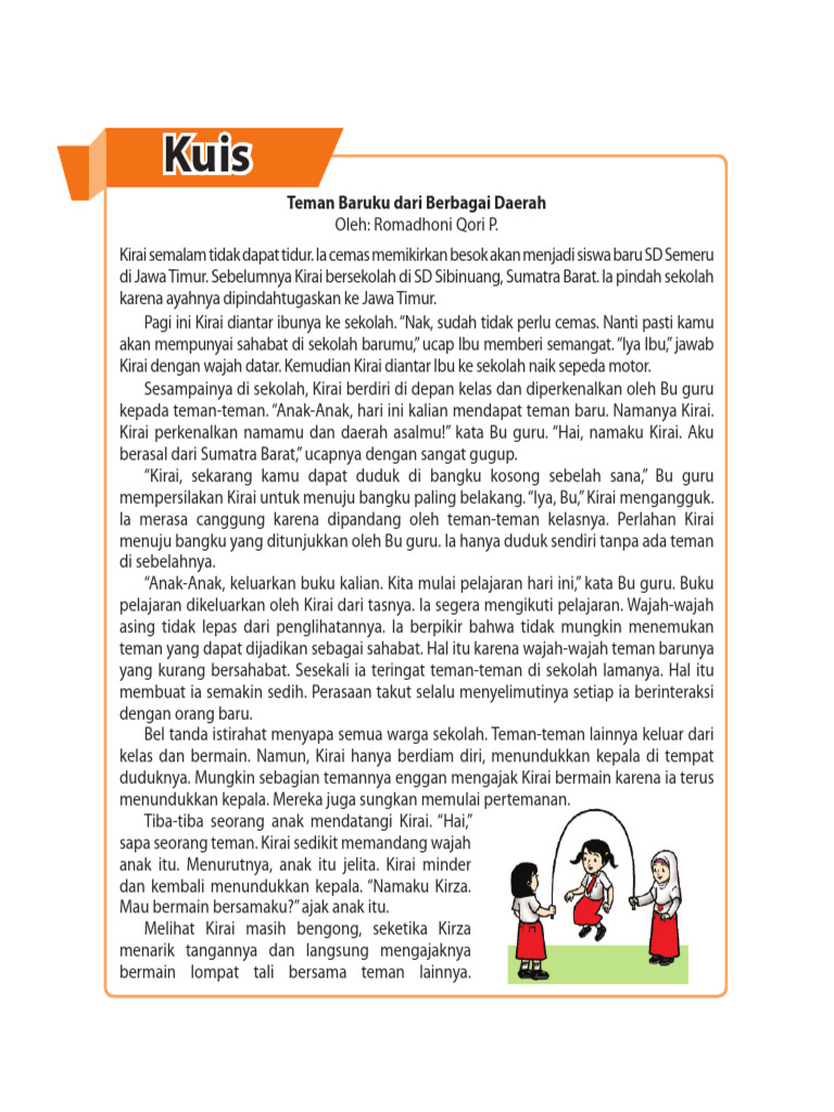 Kuis Bahasa 5 (Hal 32) | PDF