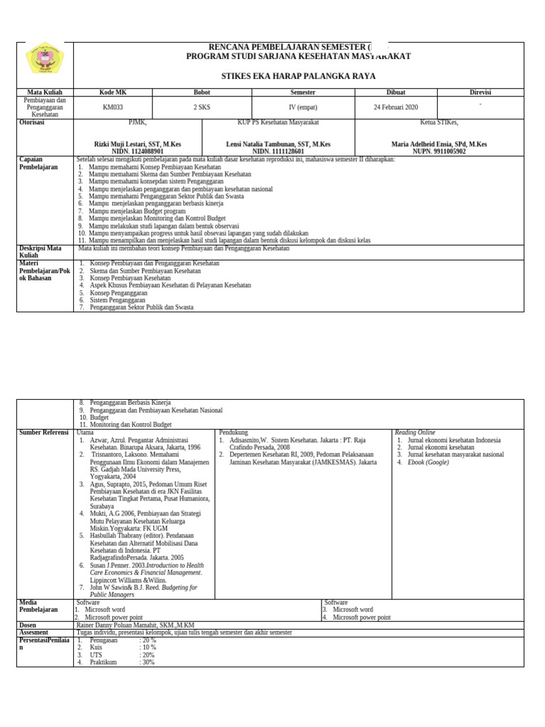 Form RPS Pembiayaan | PDF
