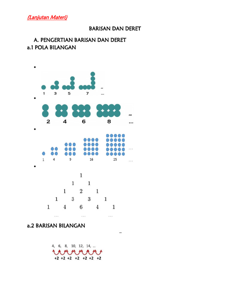 Barisan Dan Deret1 | PDF