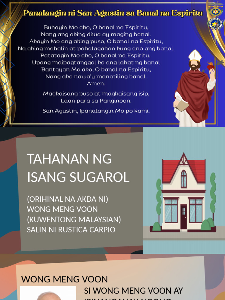 QT1 ARALIN 1 Tahanan NG Isang Sugarol | PDF