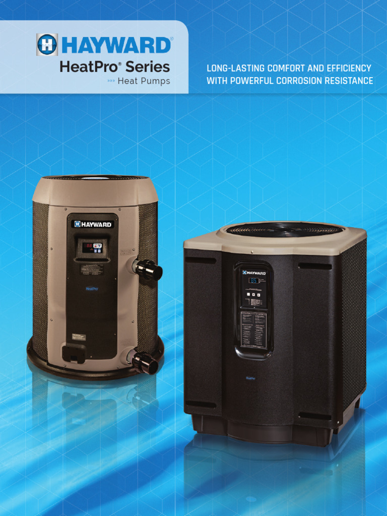 Ficha Tecnica Bomba de Calor Hayward Hp21404t | PDF