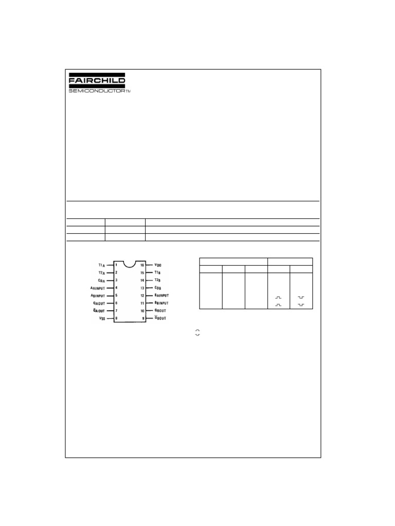 CD4528BCN Fairchild | PDF