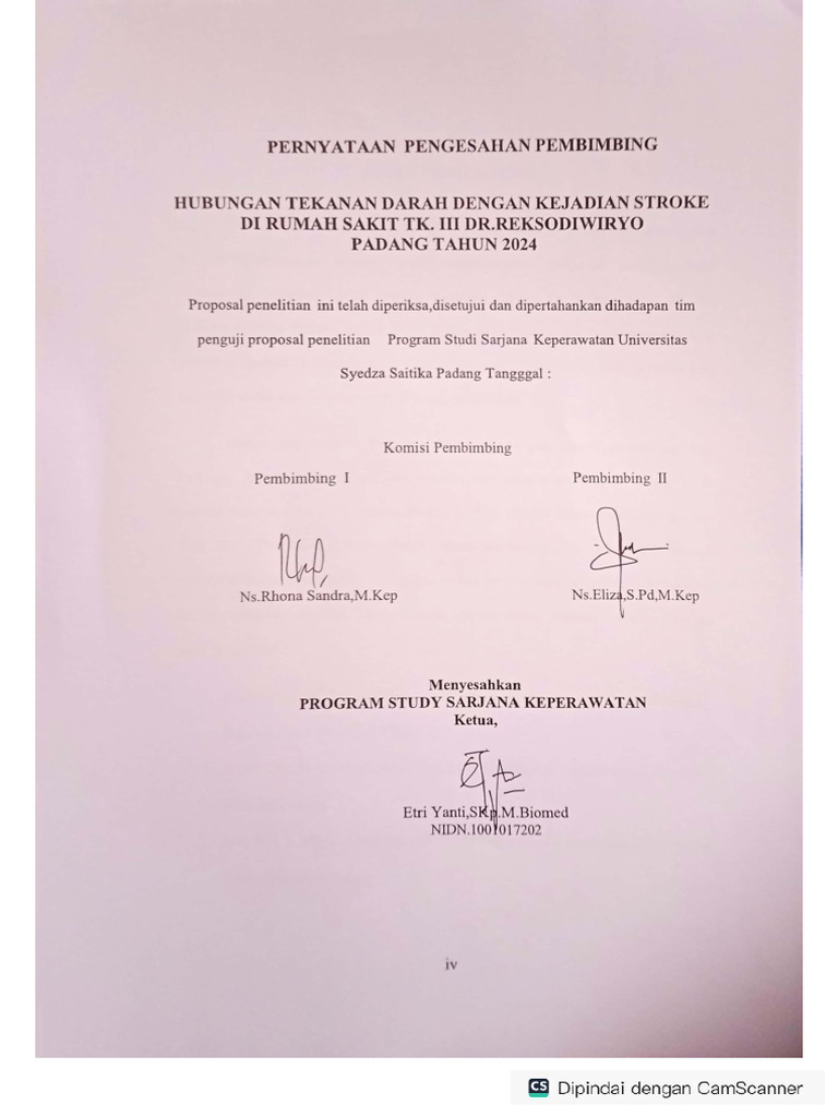 Lembar Pengesahan | PDF