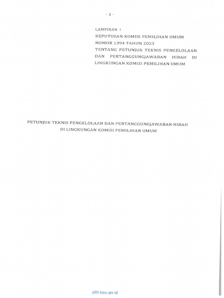 Petunjuk Pembuatan SPJ Pilkada 2024 | PDF