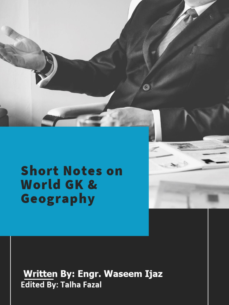 GK ... World GK and Geography | PDF