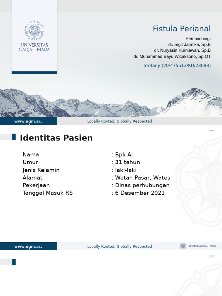 Refkas 2 NAS-fistule Perianal | PDF