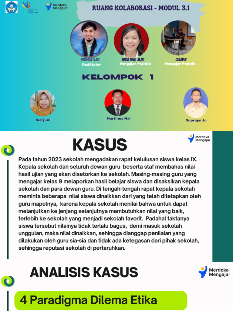 Ruang Kolaborasi - Modul 3.1 - Kelompok 1 | PDF