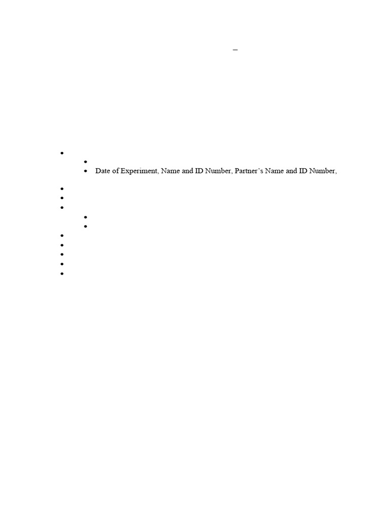 CH204 Formal Lab Report Guideline | PDF