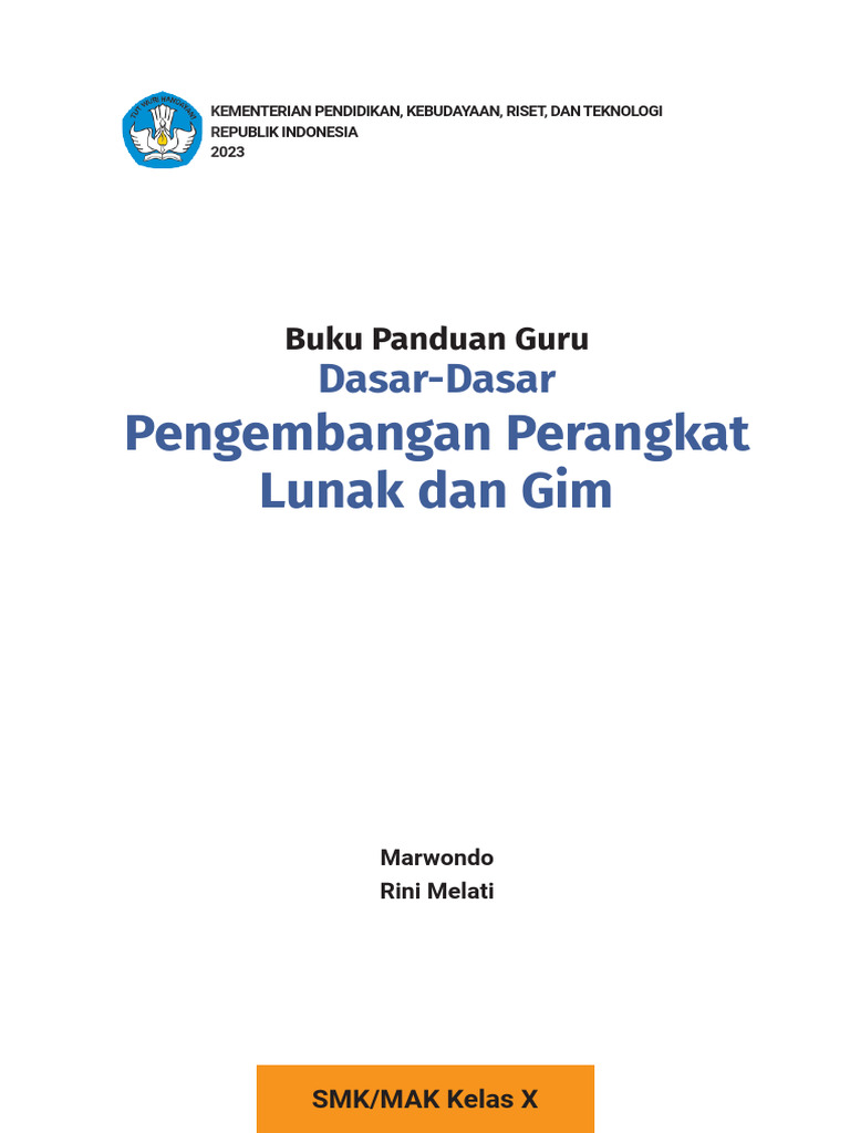 MAK Kelas X - Fase E - PPLG - Buku Panduan Guru | PDF