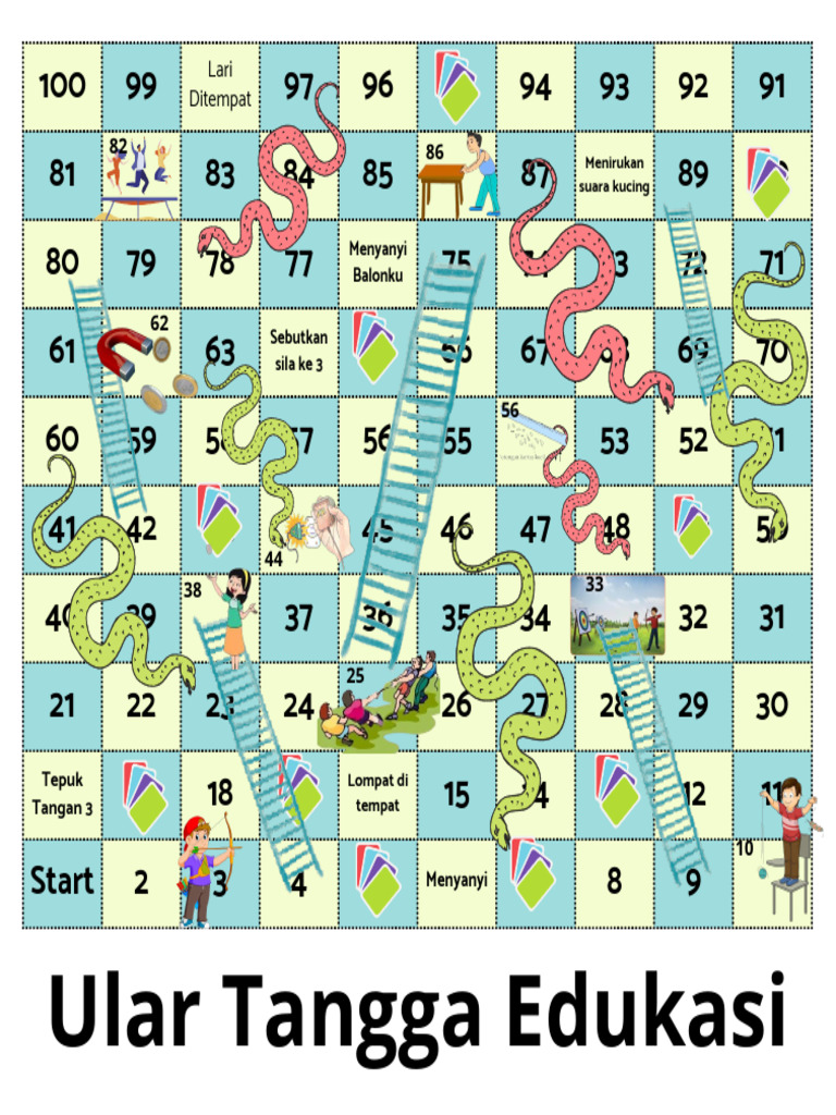 Ular Tangga Edukasi | PDF