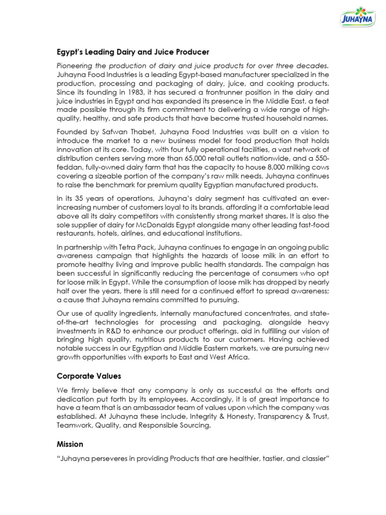 Communication On Progress | PDF