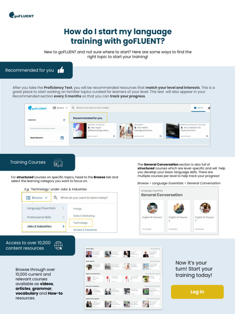 How To Learn With goFLUENT Poster | PDF