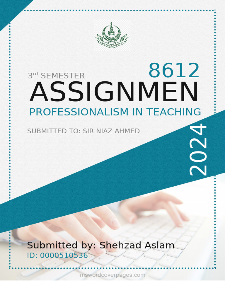 8612 Assignment 01 | PDF