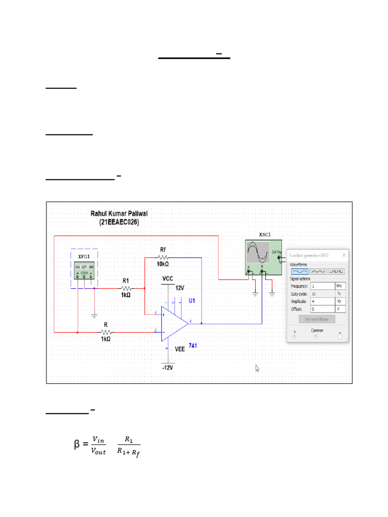 LIC Lab Ex-2 | PDF LIC Lab Ex-2 | PDF