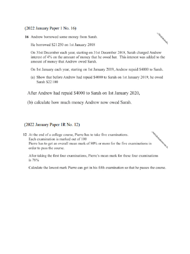 Math B - Number | PDF