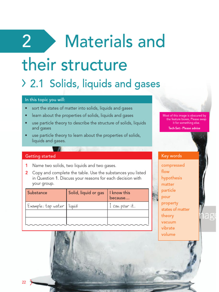 Learners' Book 7 - Unit 2 - Materials and Their Structure | PDF