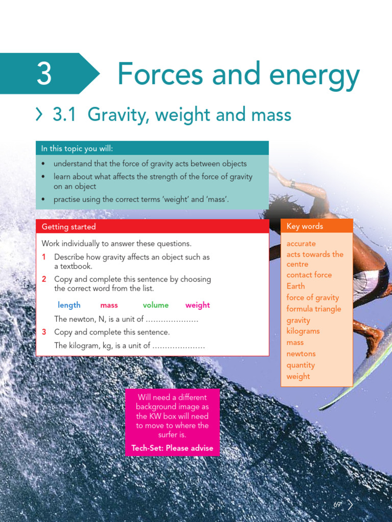 Learners' Book 7 - Unit 3 - Forces and Energy | PDF