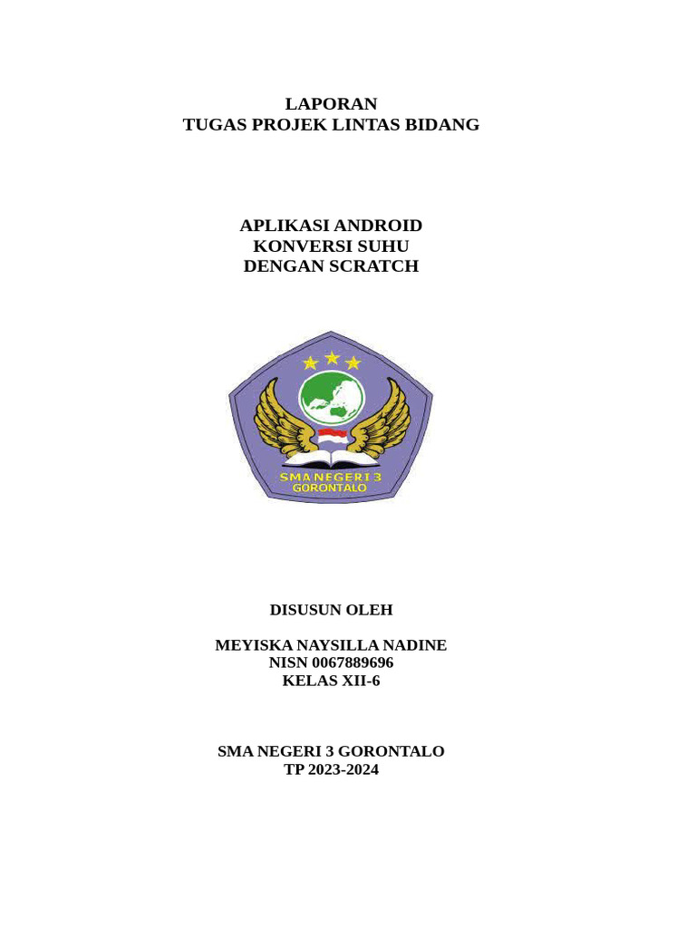 Infor Konversi Myska | PDF