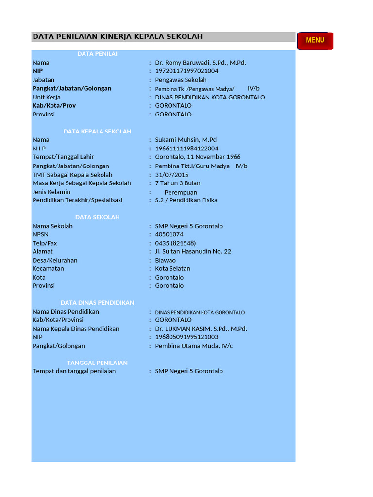 Pkks SMP 2023 - Kosong - Rev - Ok - 2 | PDF