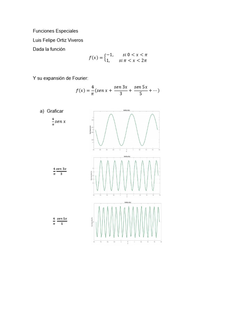Serie de Fourier | PDF Serie de Fourier | PDF