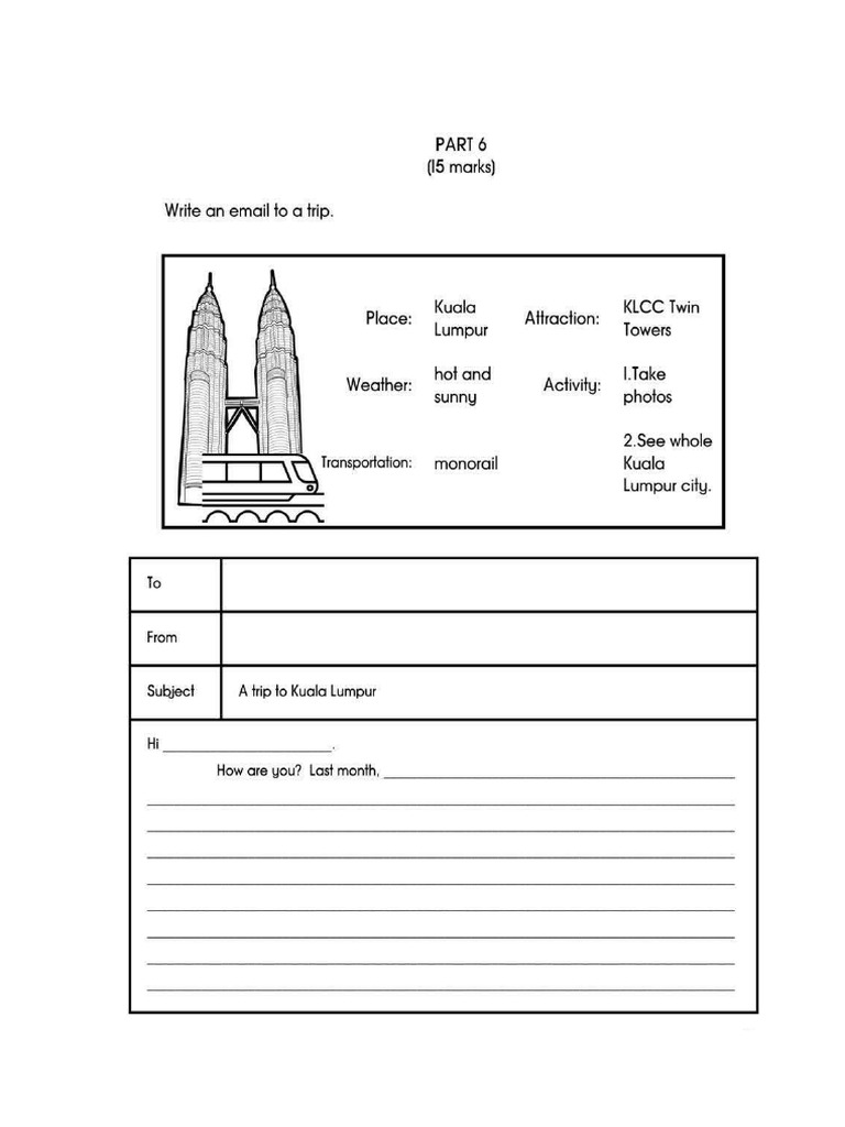 Year 4 English Paper | PDF