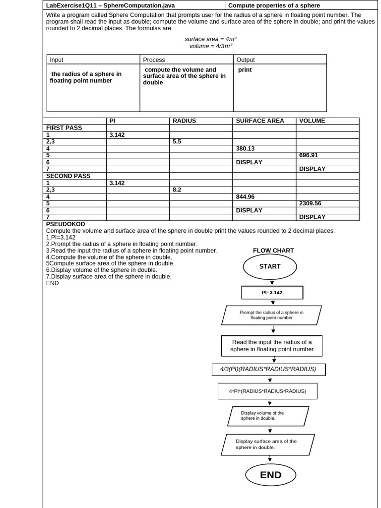 Lab Exercise 1 Q11 | PDF