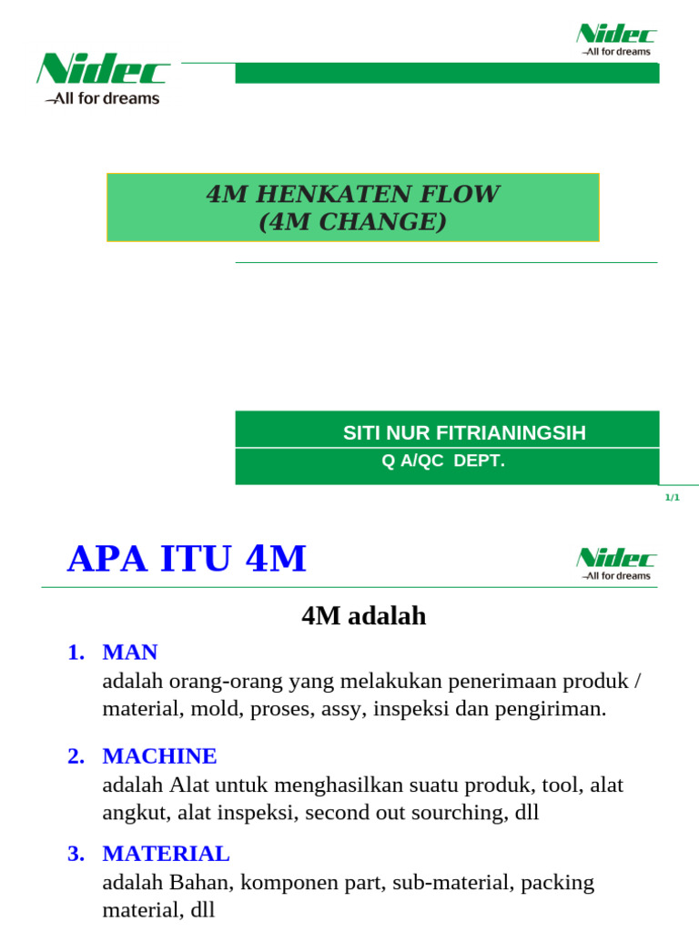 4M Henkaten Flow | PDF