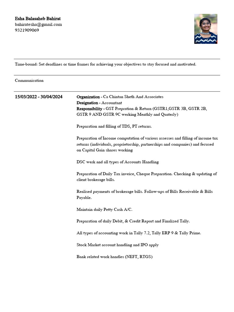 CV 2024 | PDF