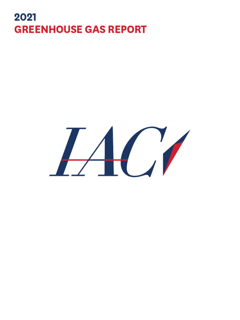 Iac GHG Report - Final | PDF