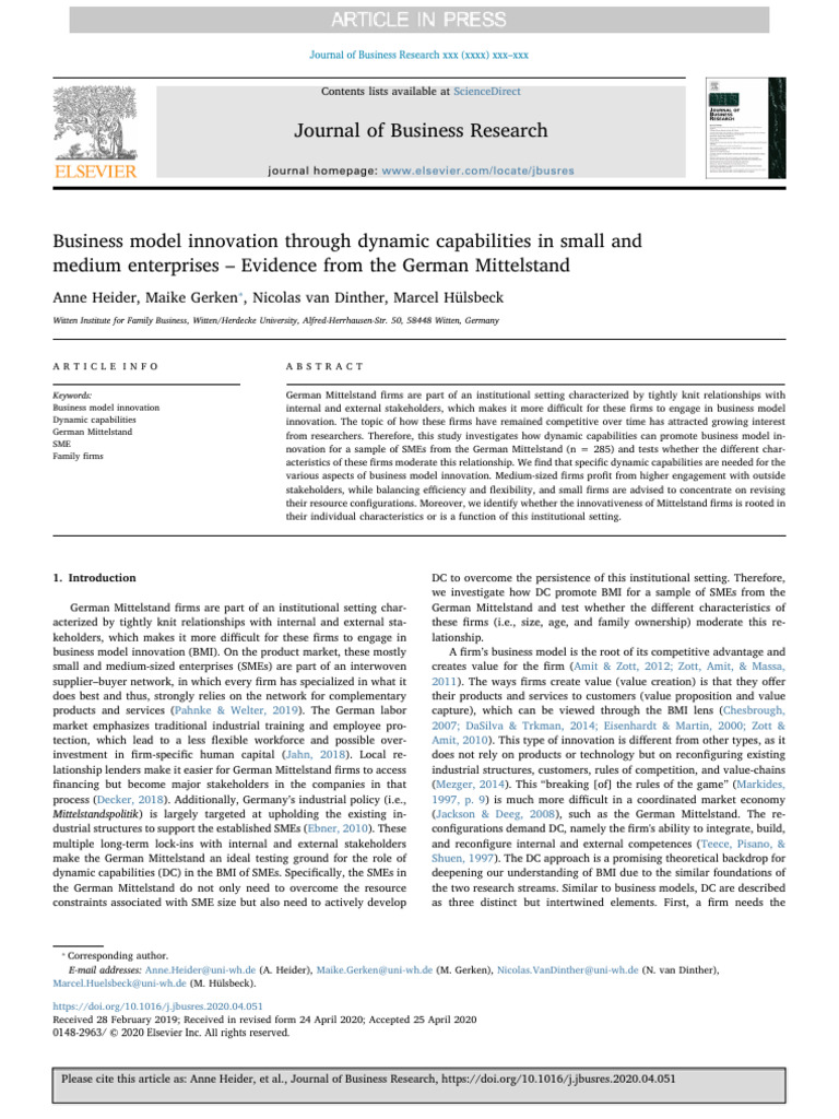 Fardapaper-Business-model-innovation-through-dynamic-capabilities-in-small-and-medium ...